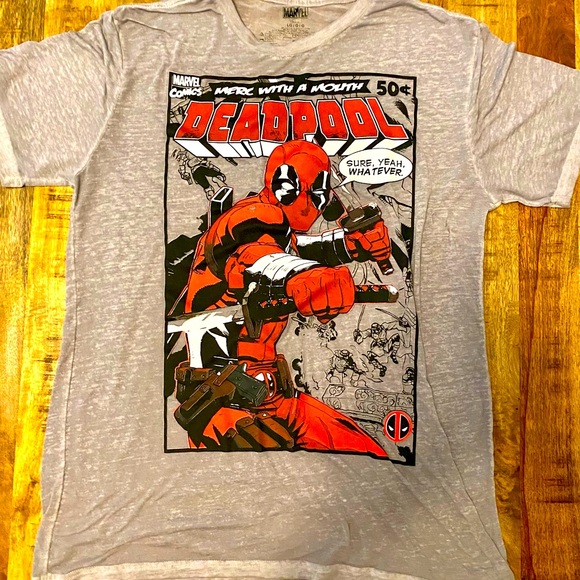Marvel | Shirts | Deadpool Comic Tee | Poshmark